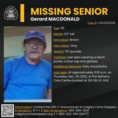 Calgary Police On Twitter We Are Asking For The Publics Help To