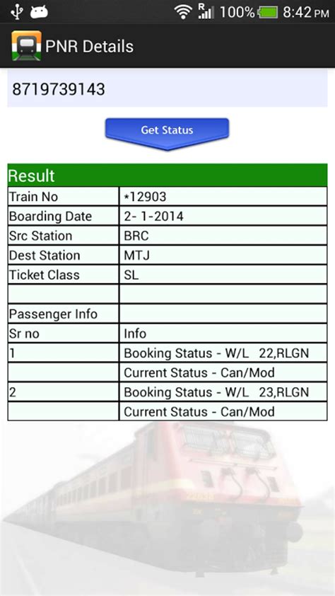 Indian Railway Irctc Train App Apk For Android Download