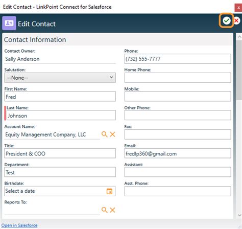 Edit Salesforce Records With Snapforms Knowledge Base Linkpoint360