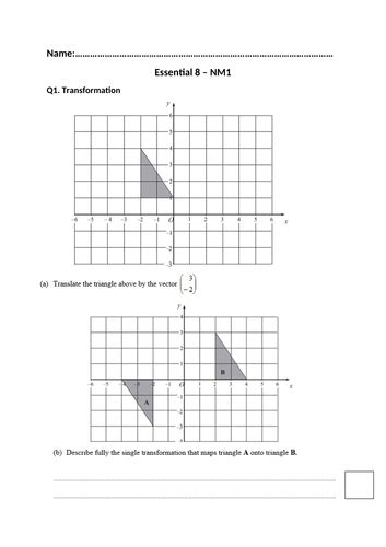 The Essential 8 Maths Gcse Mastery Project Teaching Resources