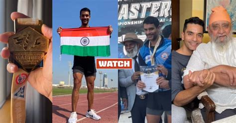 Angad Bedi Dedicates Gold Medal To His Late Father Bishan Singh Bedi