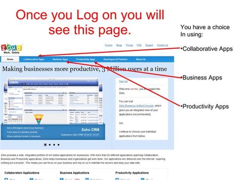 Introduction To Zoho Ppt