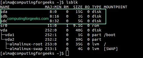 Configure Iscsi Target And Initiator On Rocky Linux 8almalinux 8