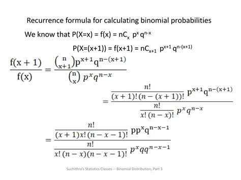 Binomial Distribution Part PPTX