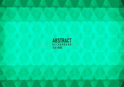Polygon Abstract On Green Background Light Green Vector Shining Triangular Pattern An Elegant