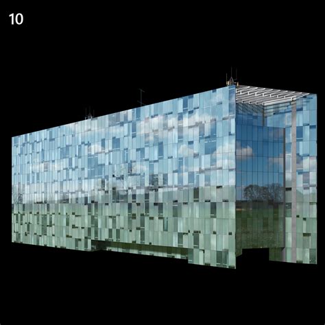 Modern Glass Building Proxy Model Proxy Dnd