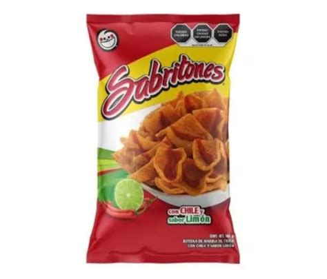 Sabritones Chicharrones Con Chile Y Limon 160 Gr 2 Bolsas