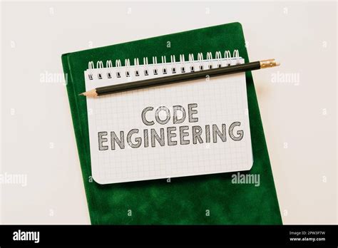 Text Sign Showing Code Engineering Internet Concept Application Of