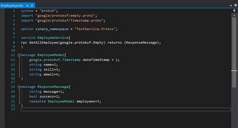 Create A Grpc Server Application With Net Core