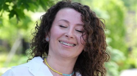 Love Of Teeth Braces System White Background Woman Like Orthodontic