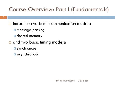 Csce 668 Distributed Algorithms And Systems Ppt Download