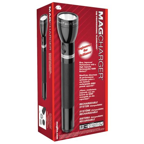Maglite 240 Lumen Halogen Rechargeable Flashlight Battery Packs