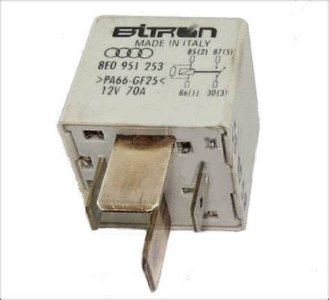 Vw Volkswagen Audi Genuine Oem 614 Relay 4 Pin 70a Load Reduction