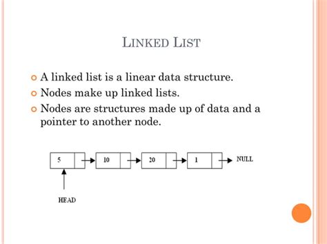 singly linked list pdf