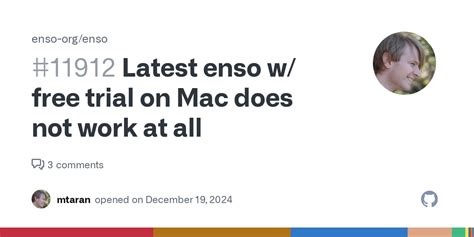 Latest Enso W Free Trial On Mac Does Not Work At All · Issue 11912