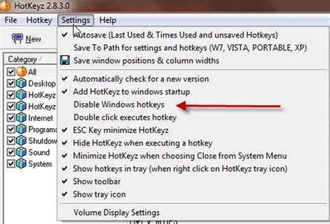 How To Remove Windows Hotkeys Windows Forums