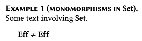 Math Font In Theorem Header Is Not My Custom Font Tex Latex Stack