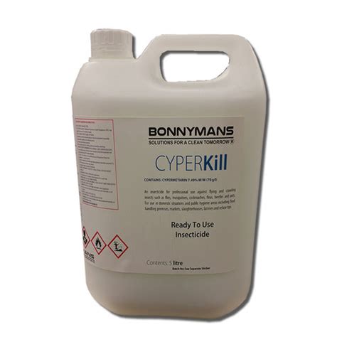 Cyperkill Ready To Use Insecticide 5 Litres Bonnymans