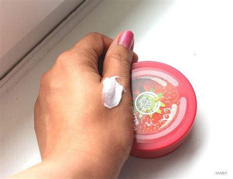The Body Shop Strawberry Body Butter Review