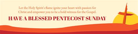 Free Pentecost Sunday Linkedin Banner Template To Edit Online