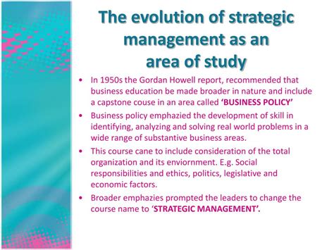 PPT Chapter 1 Introduction To Strategic Management PowerPoint