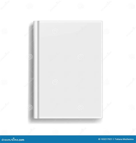 Rectangular Book Or Photobook Cover Mockup Stock Illustration