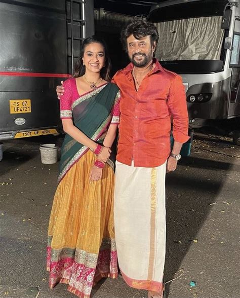 Rajinikanth Keerthy Suresh Throwback Wedding Dresses Men Indian