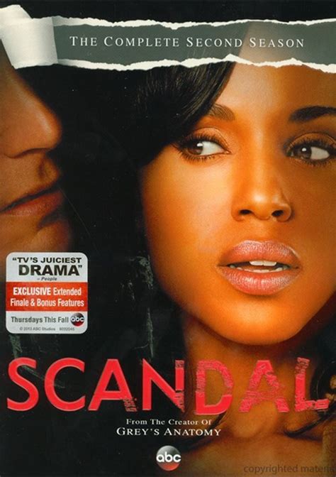 Scandal The Complete Second Season Dvd 2012 Dvd Empire