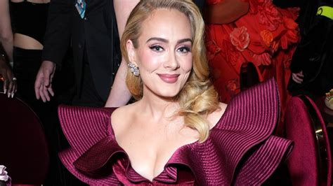 Adele Glowed In Custom Louis Vuitton After Skipping Grammys Red Carpet