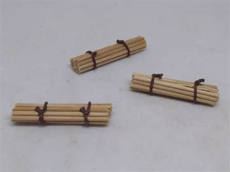 Nico 3 Atados De Palos Redondos Para Carga H0 Edh 19
