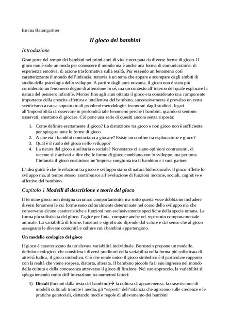 Riassunto Del Libro Di Testo Docsity