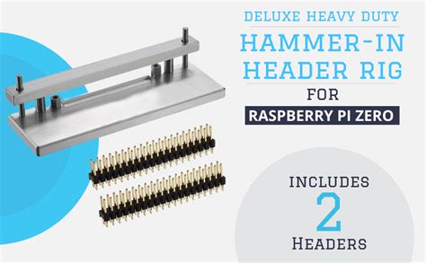 vilros heavy duty hammer in pin header install rig for