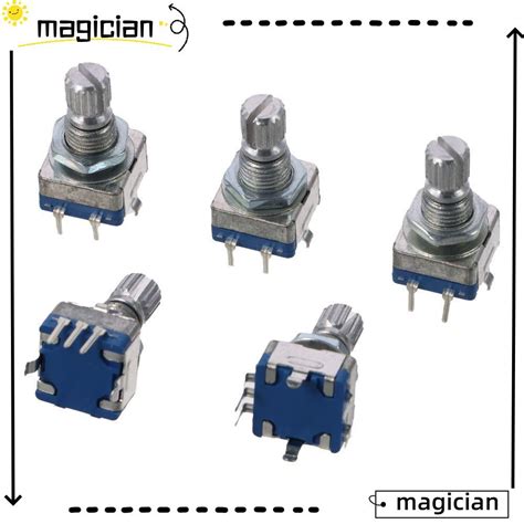 Mag Rotary Encoder Code Switch 360 Degree Ec11 Potentiometer Digital 5 Pins Shopee Philippines