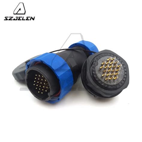 Sd28tp Zm 22 Pins Waterproof Connector Industrial Power Connector 22