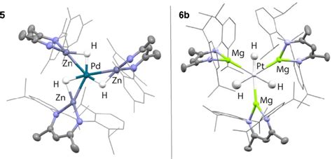 Molecular Structures Of 5 And 6 B From Single Crystal X Ray Diffraction