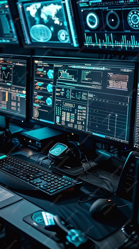 A Detailed View Of A Cybersecurity Forensic Workstation With Evidence Analysis And Encryption