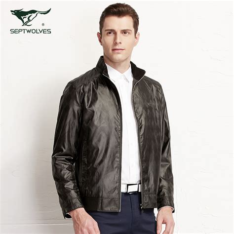 七匹狼夹克2015秋装新品jacket外套休闲立领薄茄克男装正品1903七匹狼郎士力专卖店