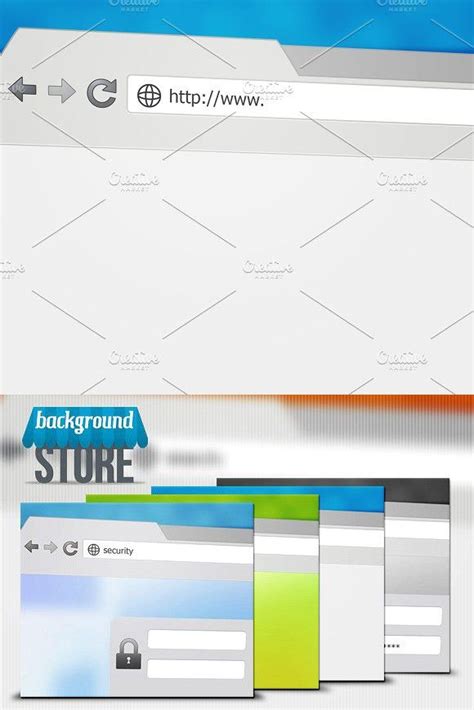 Web Browser Background Address Background