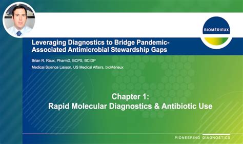 Part 1 Chapter 1 Rapid Molecular Diagnostics And Antibiotic Use