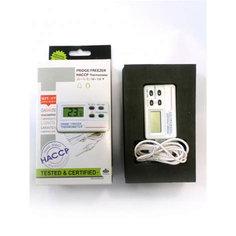 Thermomètre frigo congélateur digital HACCP 50C à 70C achat