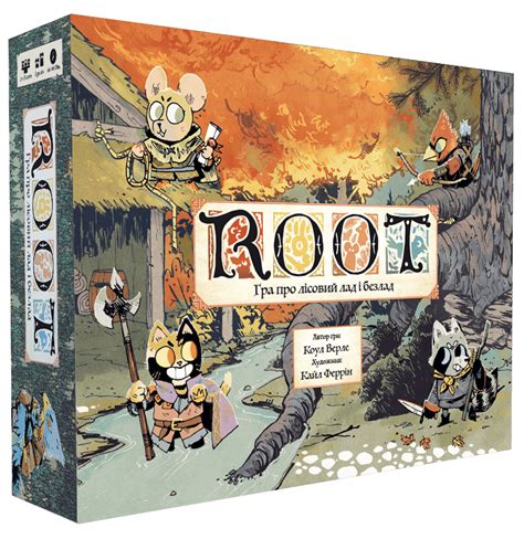 Настольная Игра Root (Корни) UA | D20