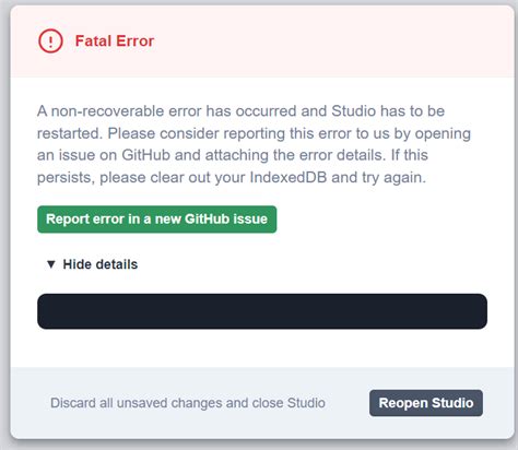 Prisma Studio Getting An Error After A Successful Save Operation On A