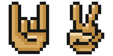 Pack De Curseurs Gestures Pixel