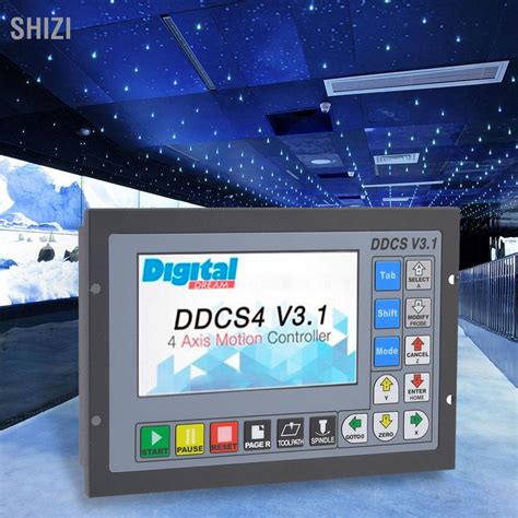 shizi ddcs v3 1 cnc motion controller รองรับ usb flash disk พร้อม hand