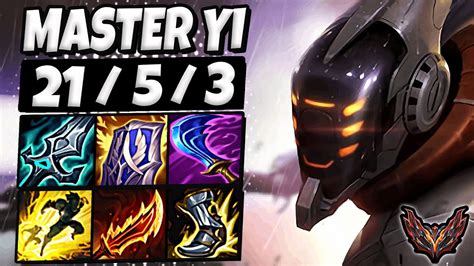 Master Yi Vs Evelynn Jungle Lol Korea Grandmaster Patch 14 4 YouTube