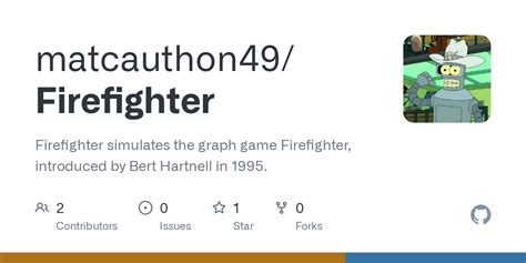 GitHub Matcauthon Firefighter Firefighter Simulates The Graph Game Firefighter Introduced