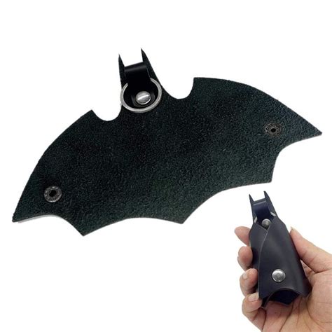 Bat Design Leather Keychain Cover Artofit