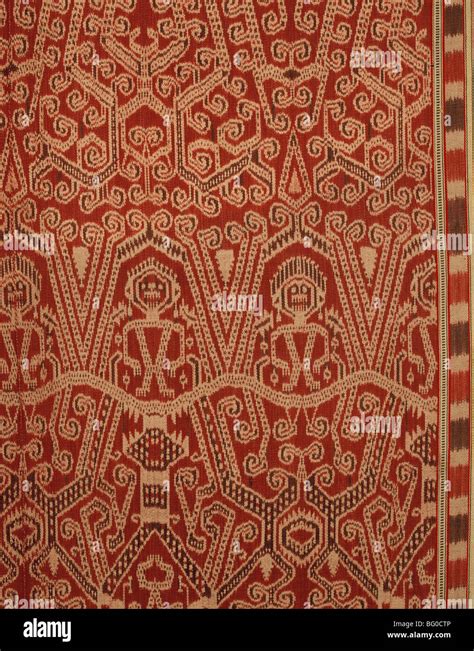 Ceremonial Ikat Of Iban Dayak In Sarawak Borneo Malaysia Southeast