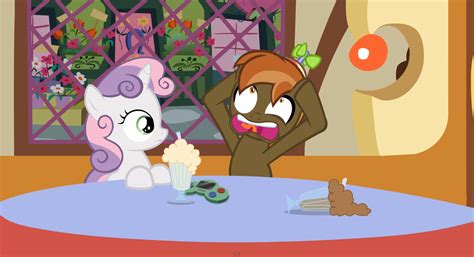 Mlp Sweetie Belle And Button Mash Human
