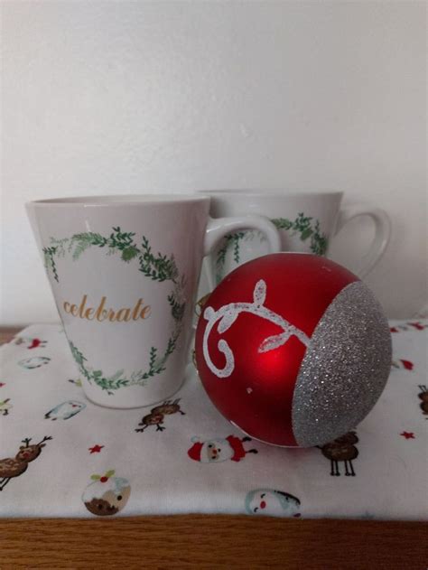Pin By Lizette Pretorius On Christmas Alfabet 2 Christmas Cups